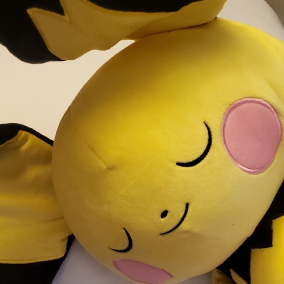 Jazwares | Toys | New 8 Pichu Pokmon Sleeping Mouse Pillow Plush ...
